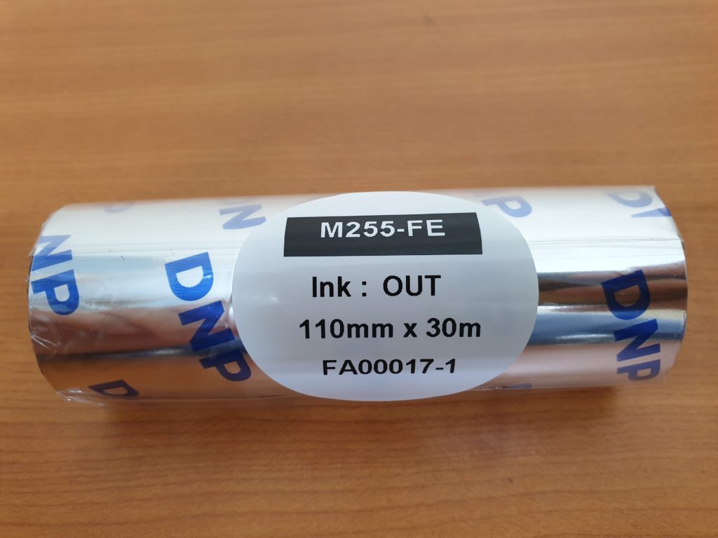 DNP M255 Premium Wax Resin Thermal Transfer Ribbon - Viconium